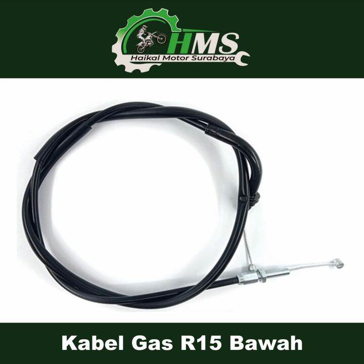 Kabel Gas R15 Bawah - Kabel Cable Tali Kawat Throttle Iner Gas Yamaha R ...