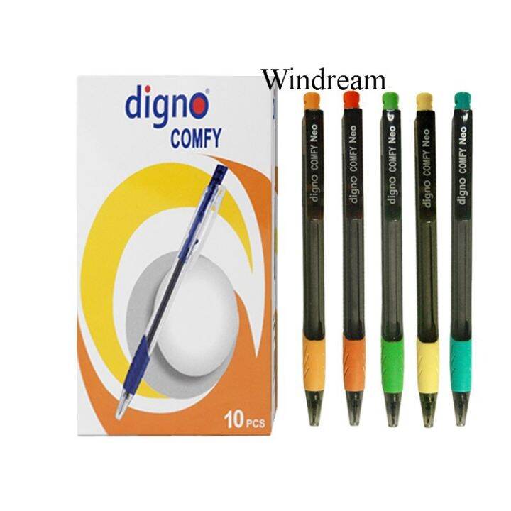 Digno Comfy Neo Retractable SEMI-GEL BALLPEN BY 10'S per box | Lazada PH