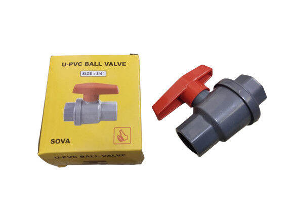 Ball Valve PVCBV 3/4" Polos Stop Kran Plastik U PVC Balvalve Mdl Onda ...