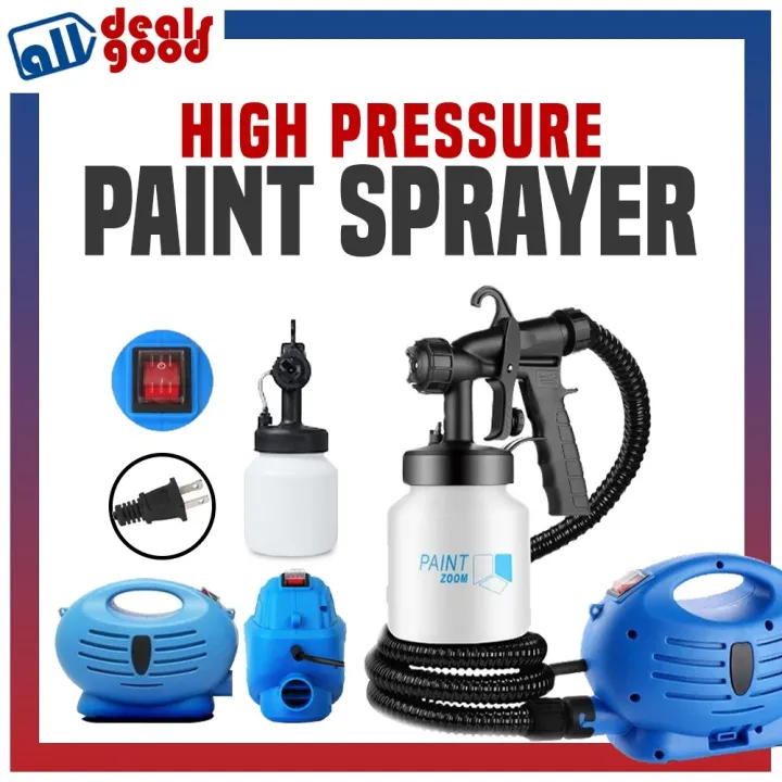 Professional High Pressure Paint Zoom Electric Portable Spray Painting ...