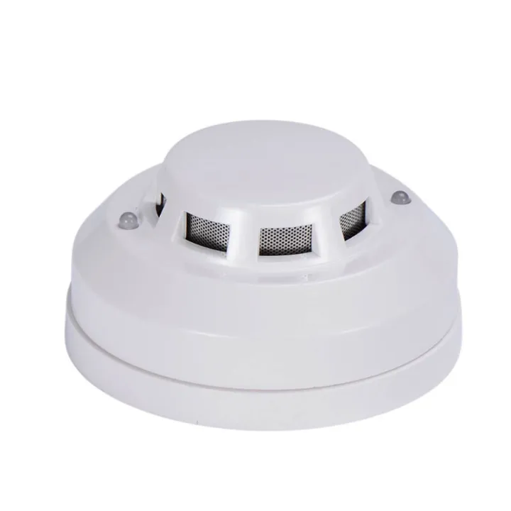 Wired 12V smoke alarm fire detector 24V photoelectric smoke detector ...