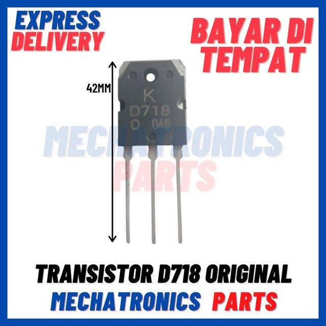 [SMC-9138] TRANSISTOR D718 ORIGINAL | Lazada Indonesia