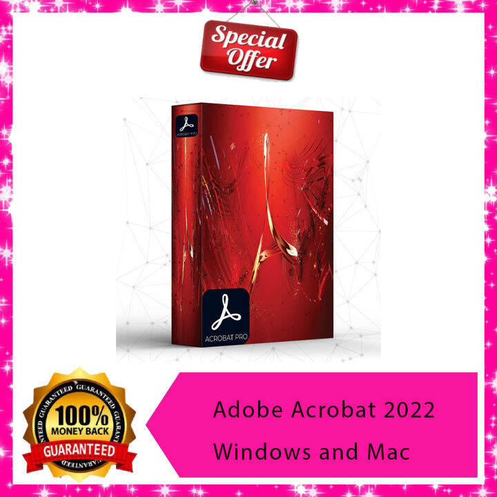 Acrobat Pro DC 2022 | Lifetime For Win & Mac | โปรแกรม Pdf สุดฮิต ...