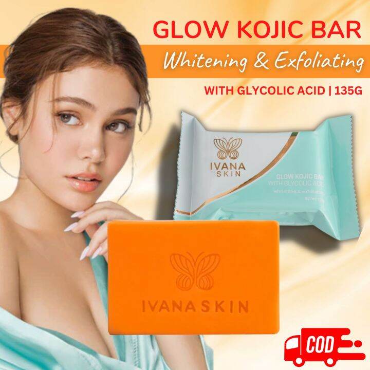 IVANA SKIN GLOW KOJIC BAR | Ivana Skin Official Store: Kojic Whitening Soap with Glutathione ...