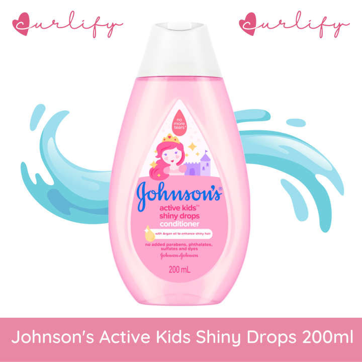 CGM Johnson's Active Kids Shiny Drops Conditioner 200ml | Lazada PH