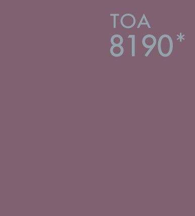 TOA Paint Organic Care เนียน ภายใน (1กล. , 2.5กล.)( เฉดสี ม่วง ) สีผสม ...