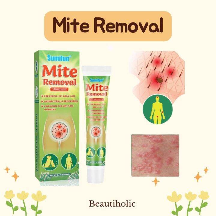 100% Effective Sumifun Mite Removal Mites and Lice Cream Body Care ...