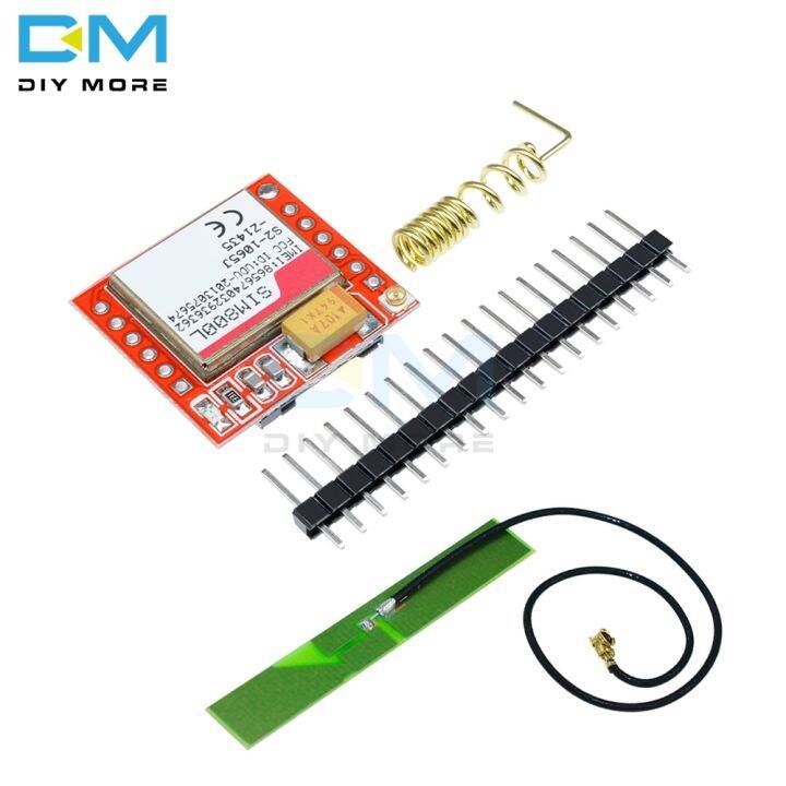 DIYMORE Kit Elektronik Diy, Modul SIM800L GPRS GSM Kartu MicroSIM Papan ...