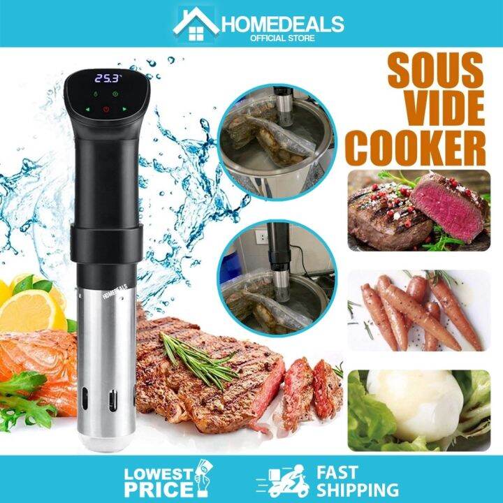 Sous Vide Machine 1800W Slow Cooker Heater Steak | Lazada PH