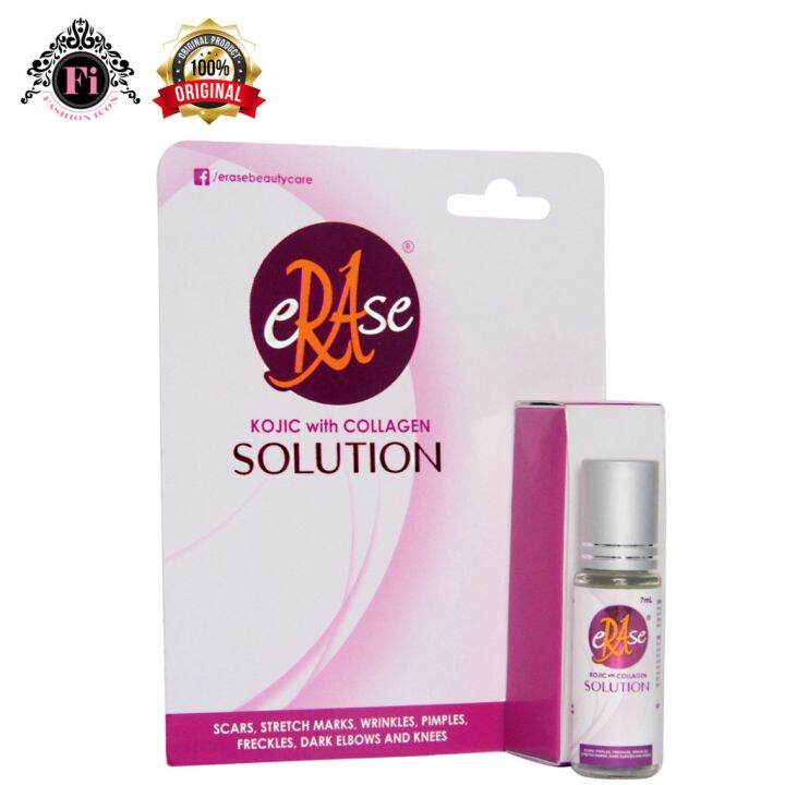 Erase Solution 7 in 1 Kojic With Collagen 7ml | Lazada PH