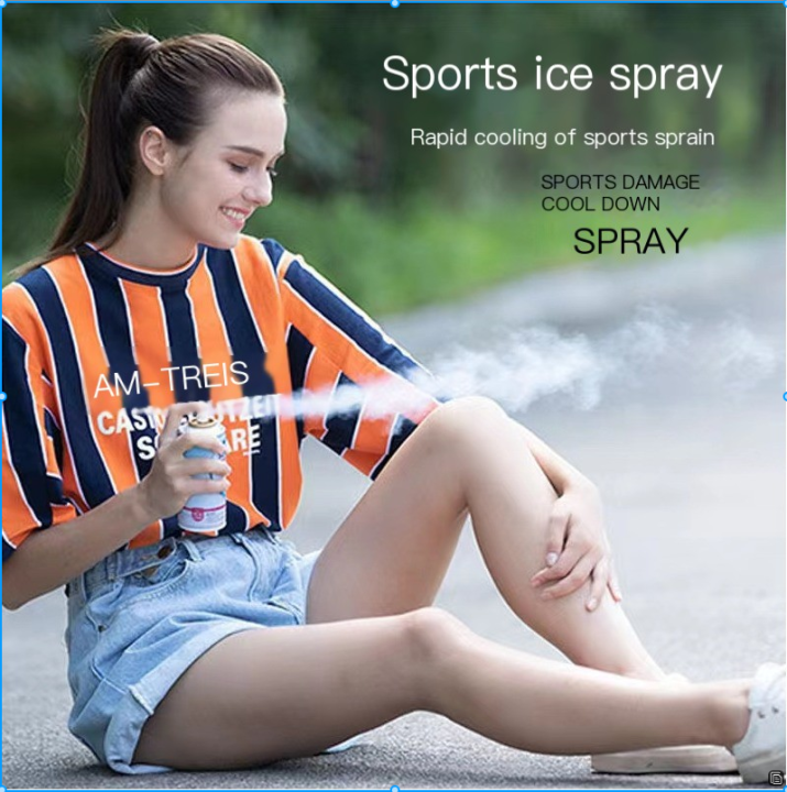 Cooling Spray Semprotan Pereda Nyeri Otot Kram pain killer | Lazada ...