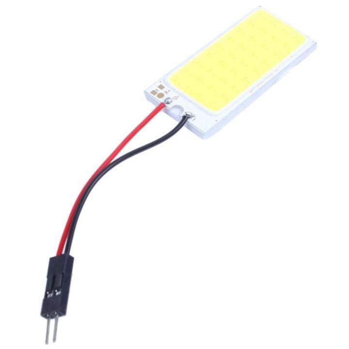 T10 Panel SMD COB LED Car Reading Bulb/ Ceiling Lamp White Pure + T10 ...