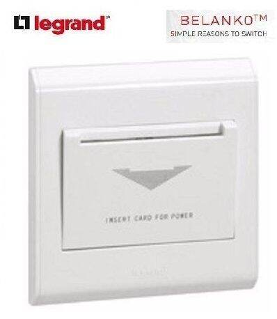LEGRAND Belanko key Card Switch 16A 220V | Lazada