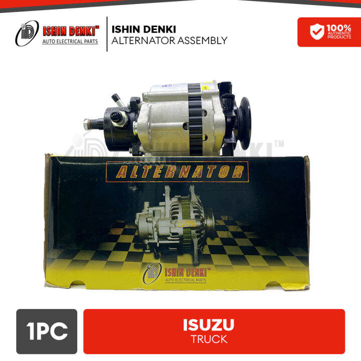 Ishin Denki Alternator Isuzu Truck / Truck NKR 4BC1 4BC2 4BE1 60/12 ID ...