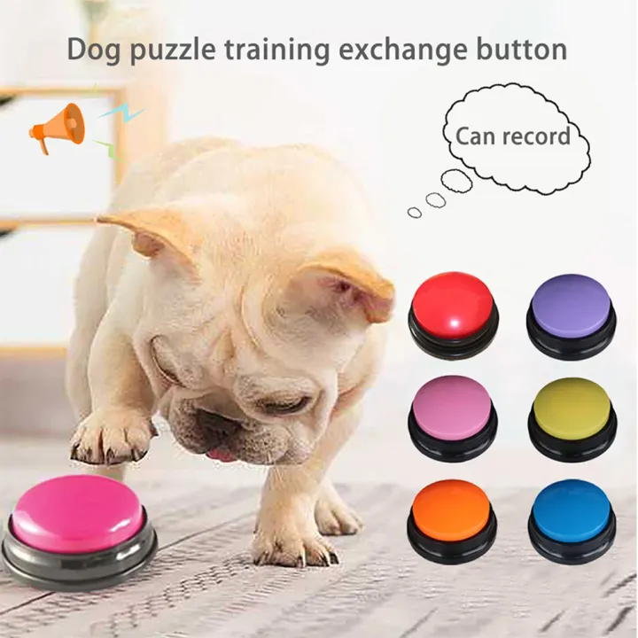 Recordable Talking Easy Carry Voice Recording Sound Button for Kids Dog ...