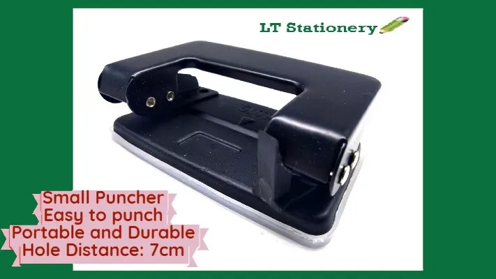 King Small Puncher Double Hole Puncher 7cm Distance | Lazada PH