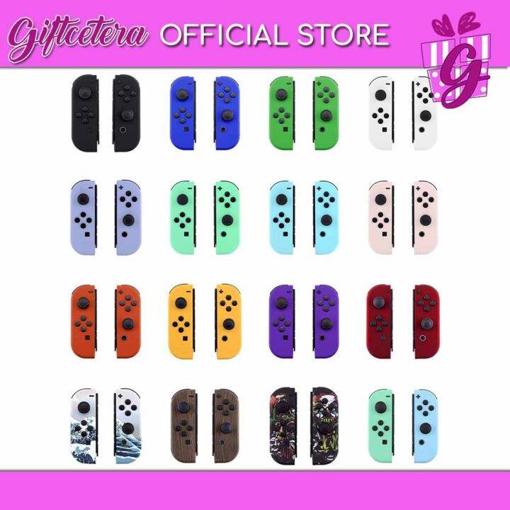 Nintendo Switch Joycon Replacement Soft Touch Shells (Normal DPad ...
