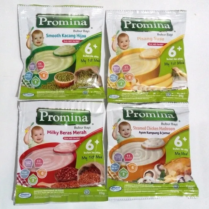 Promina Bubur Bayi Sachet 6+ 20 gram | Lazada Indonesia