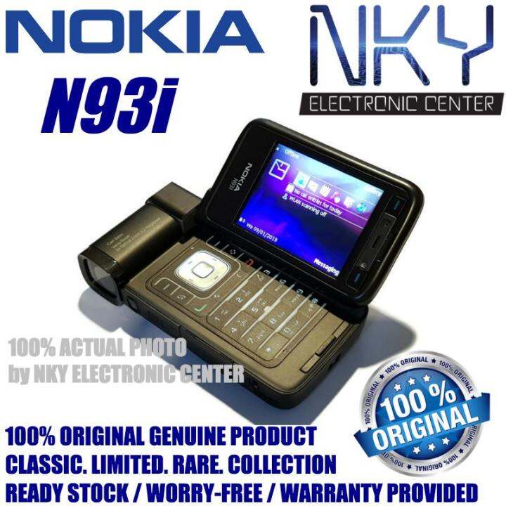Nokia N93i (Original Genuine) (Classic. Limited. Rare. Collection) (Swivel Design Flip Phone ...