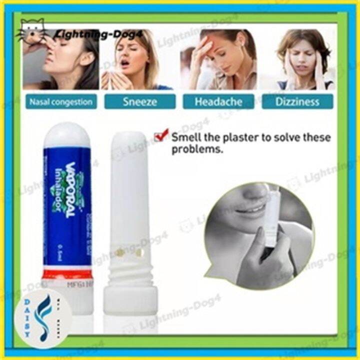 1pcs original Vaporal Inhaler Nose Cold Cool Herbal Ointment Nasal ...