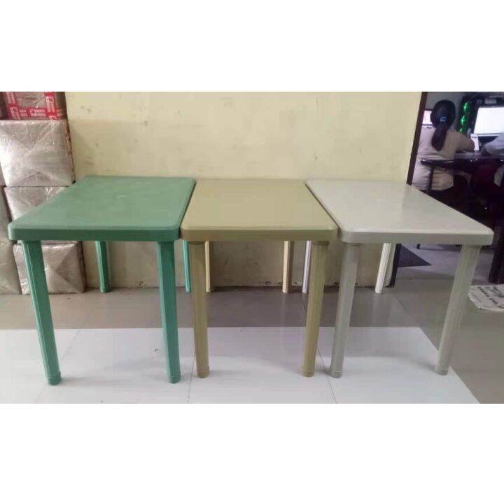 4 SEATER Table Rectangular Monobloc 24 x36 | Lazada PH