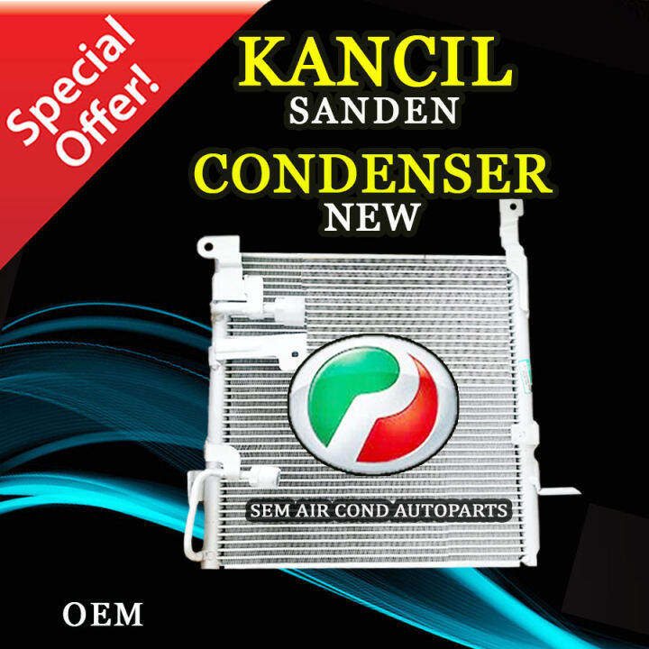 PERODUA KANCIL SANDEN SD TYPE OEM NEW CONDENSER/ KONDENSER (CAR AIRCOND ...