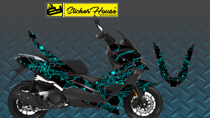 Rusi RFi 175 decals laminated | Lazada PH