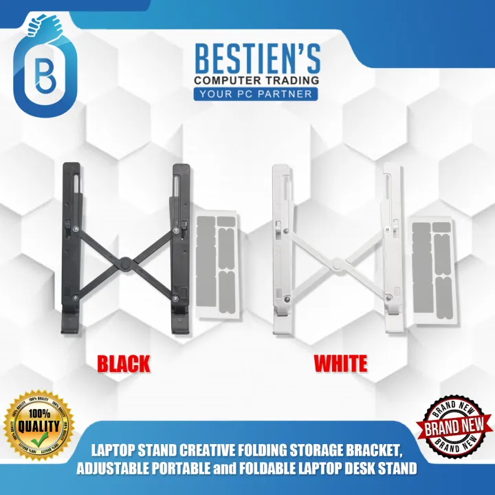 LAPTOP STAND CREATIVE FOLDING STORAGE BRACKET, ADJUSTABLE PORTABLE and ...
