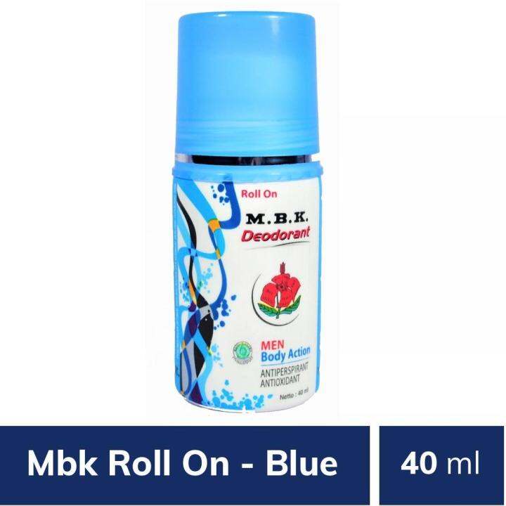 MBK Deodorant Roll On Men - Biru 40 ml | Lazada Indonesia