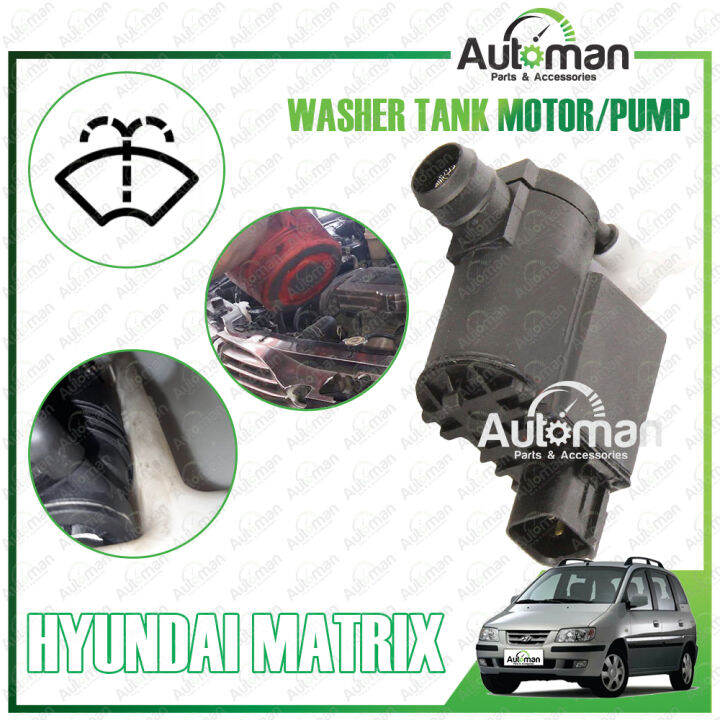 Hyundai Matrix Windscreen Wiper Washer Spray Sprayer Water Pump Motor ...