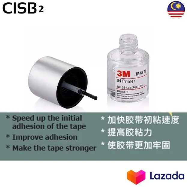 10ml Genuine 3M Primer Automotive Grade Adhesive for Double Side Tape ...