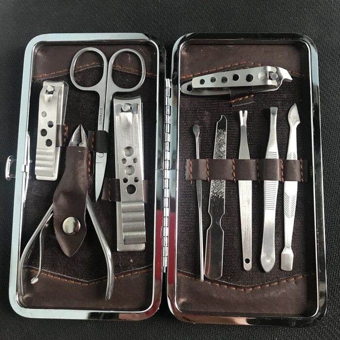 ALAT GUNTING KUKU / PEMOTONG KUKU MANICURE PADICURE SET LENGKAP DENGAN ...