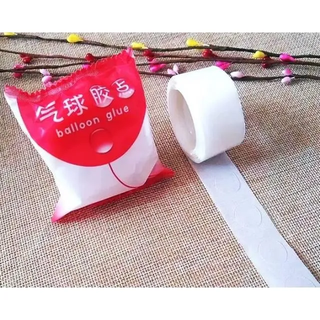 LEM BALON PEREKAT BALON BALLOON GLUE DOTS LEM DEKORASI / Lem balon 1 ...
