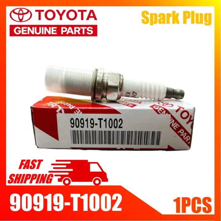 Original Toyota Spark Plug for Vios Altis Wish Corolla 90919-T1002 – Spark Plug / Ignition ...