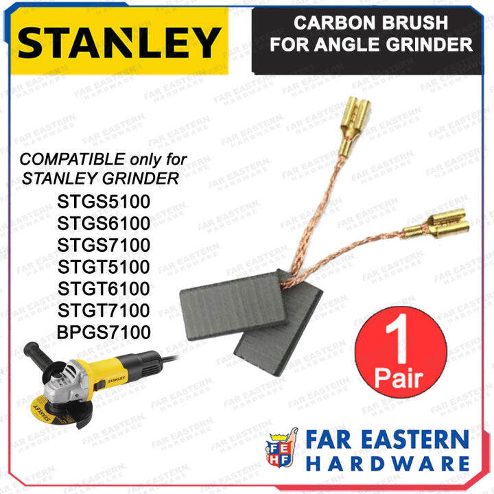 STANLEY Carbon Brush for Grinder N769622 STGS5100 STGS6100 SG7100 ...