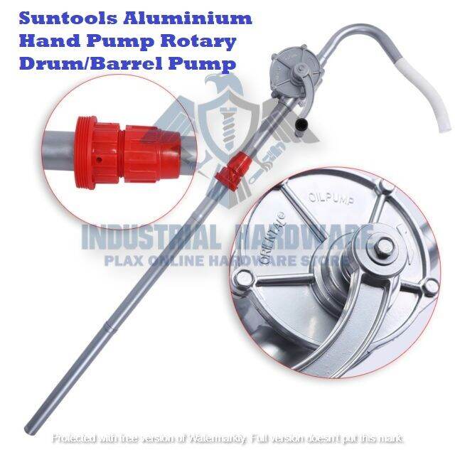 Suntools Aluminium Hand Pump Rotary Drum/Barrel Pump | Lazada