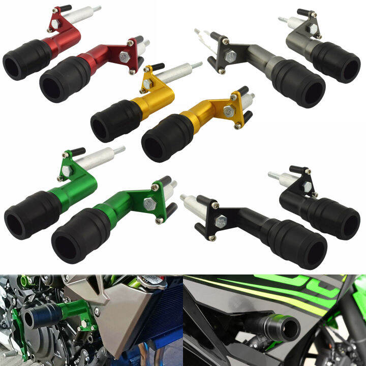 Motorcycle Frame Sliders Engine Guards Protection Mushrooms Bobbins ...