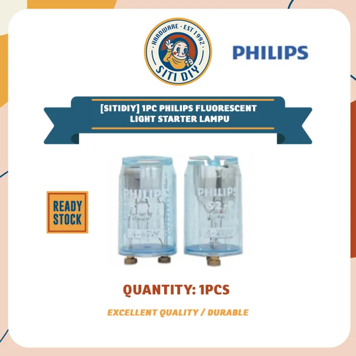 [SitiDIY] Philips 1PC Fluorescent Light Starter Lampu / Easy to apply ...