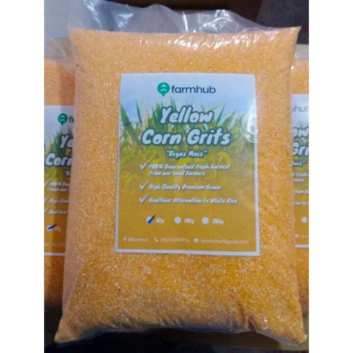 Pure Yellow Corn Grits "Bigas Mais" 5KG | Lazada PH