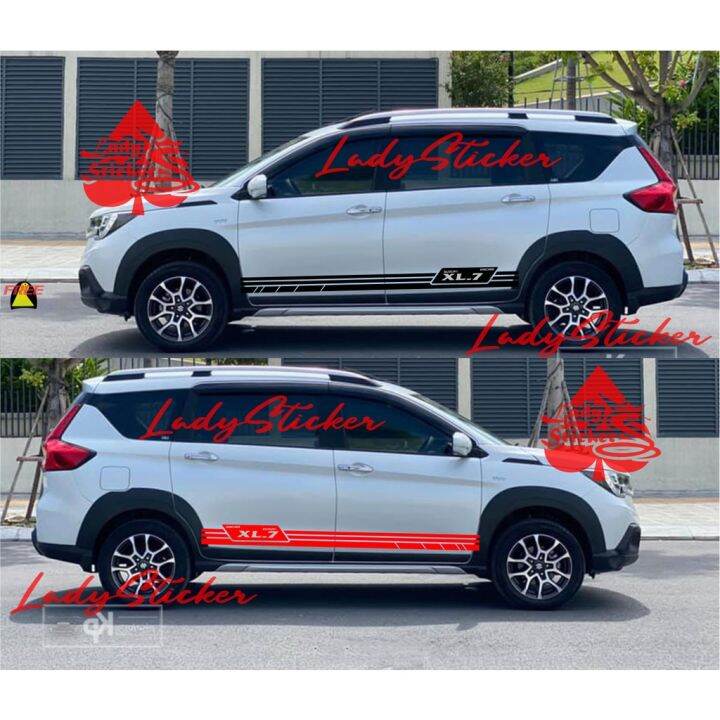 STICKER SUZUKI XL7 CUTTING STICKER STIKER MOBIL SUZUKI XL7 RACING SPORT ...