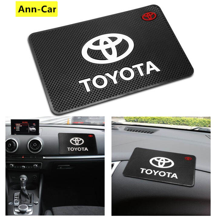 Ann-Car】แผงหน้าปัดรถยนต์แผ่นกันลื่นติดรถยนต์แผ่นกันลื่นอุปกรณ์ตกแต่ง ...