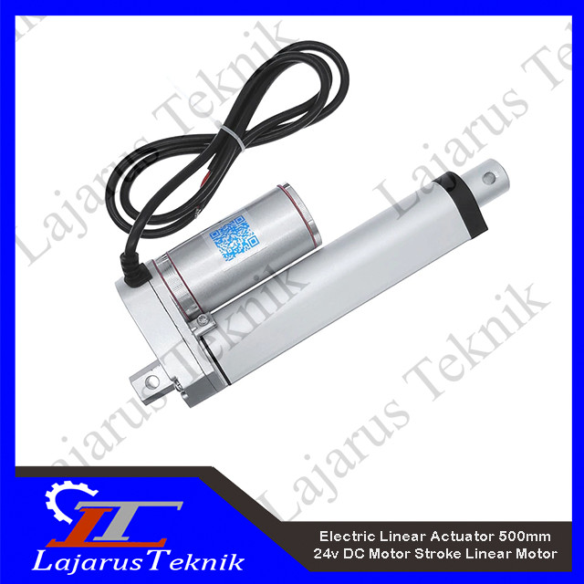 Electric Linear Actuator 500mm 24v DC Motor Stroke Linear Motor ...