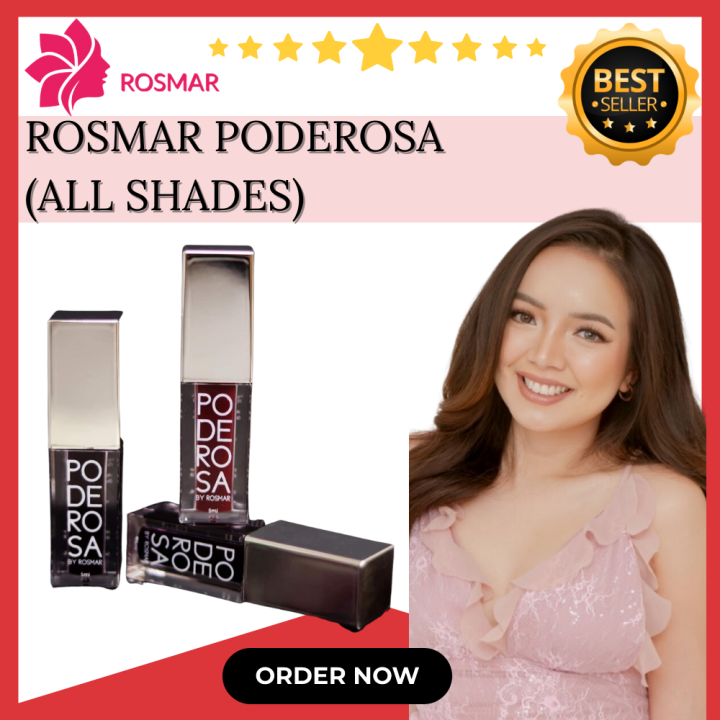 ROSMAR PODEROSA LIP TINT HIJA, ESPOSA,MADRE 5ML HIGH PIGMENTATION LONG ...