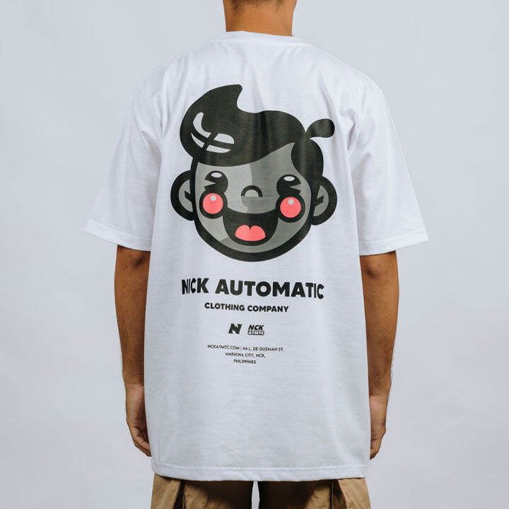Nick Automatic "HKL V3" White T-shirt | Lazada PH