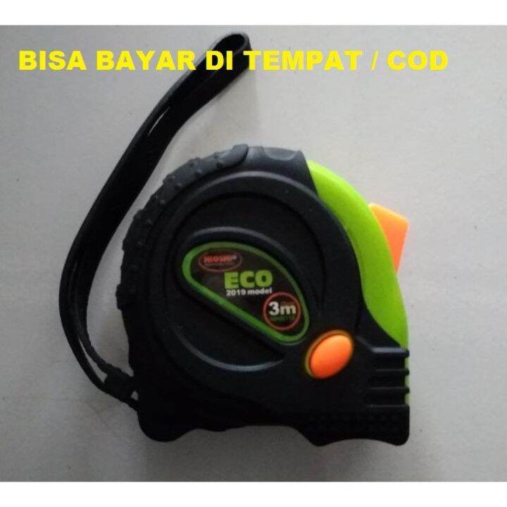 METERAN ALAT UKUR 3 METER HIOSHI ECO- ROLL METER AN 3 M MURAH - ALAT ...
