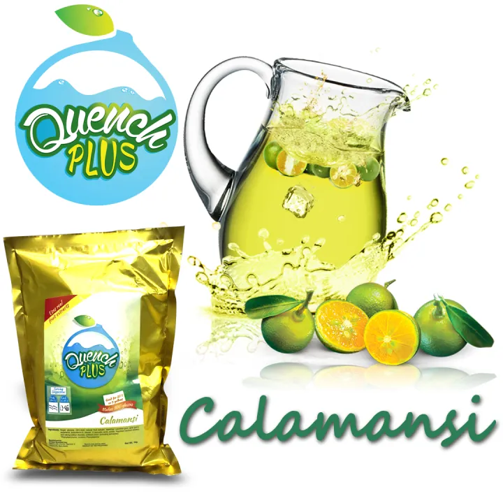CALAMANSI POWDER JUICE QUENCH PLUS 1KG | Lazada PH