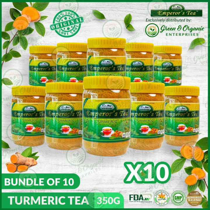 Emperor's Tea Turmeric 15 in 1 (SET OF 10) | Lazada PH