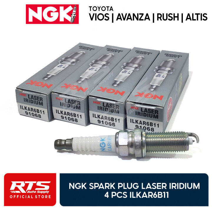 NGK Spark Plug Laser Iridium Toyota Vios / Avanza 1.3 / 1.5 2016 - Up ...