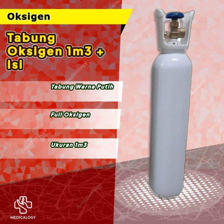 Tabung Oksigen 1 m3 (tabung only + isi) | Lazada Indonesia