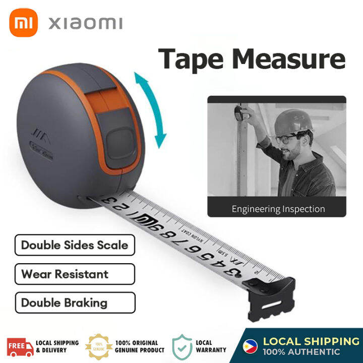 Xiaomi JIMI Tape Measure Steel Measuring Tape Soft Rubber Anti Slip Pad ...